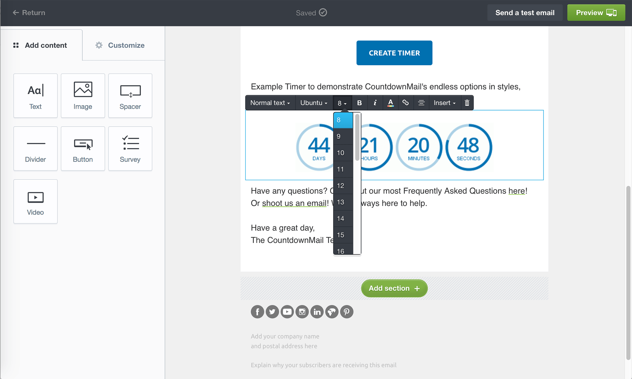 How to add countdown timer in Campaign Monitor: the Step-by-Step Guide